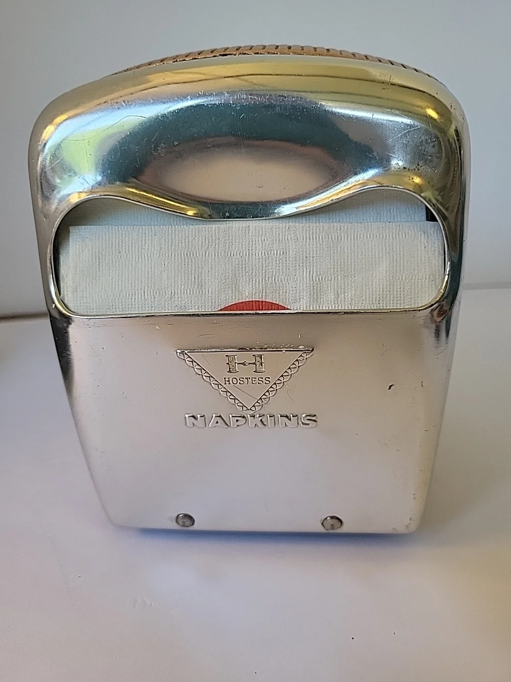Hostess | Dining | 95s Vintage Hostess Diner Chrome Napkin Dispenser ...